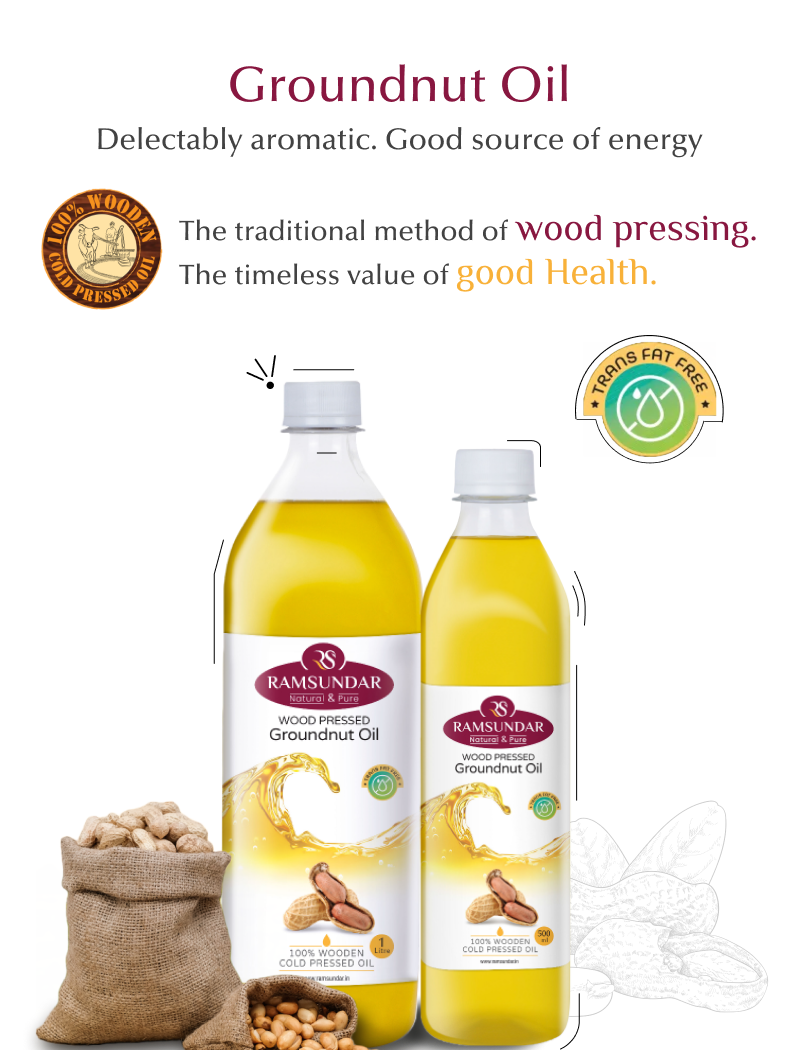 Ramsundar | Wooden Cold pressed Oil | Natural Oil | Healthy